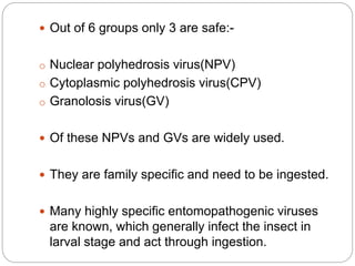 Microbial control of_crop_pest_by_employing_viruses | PPTX
