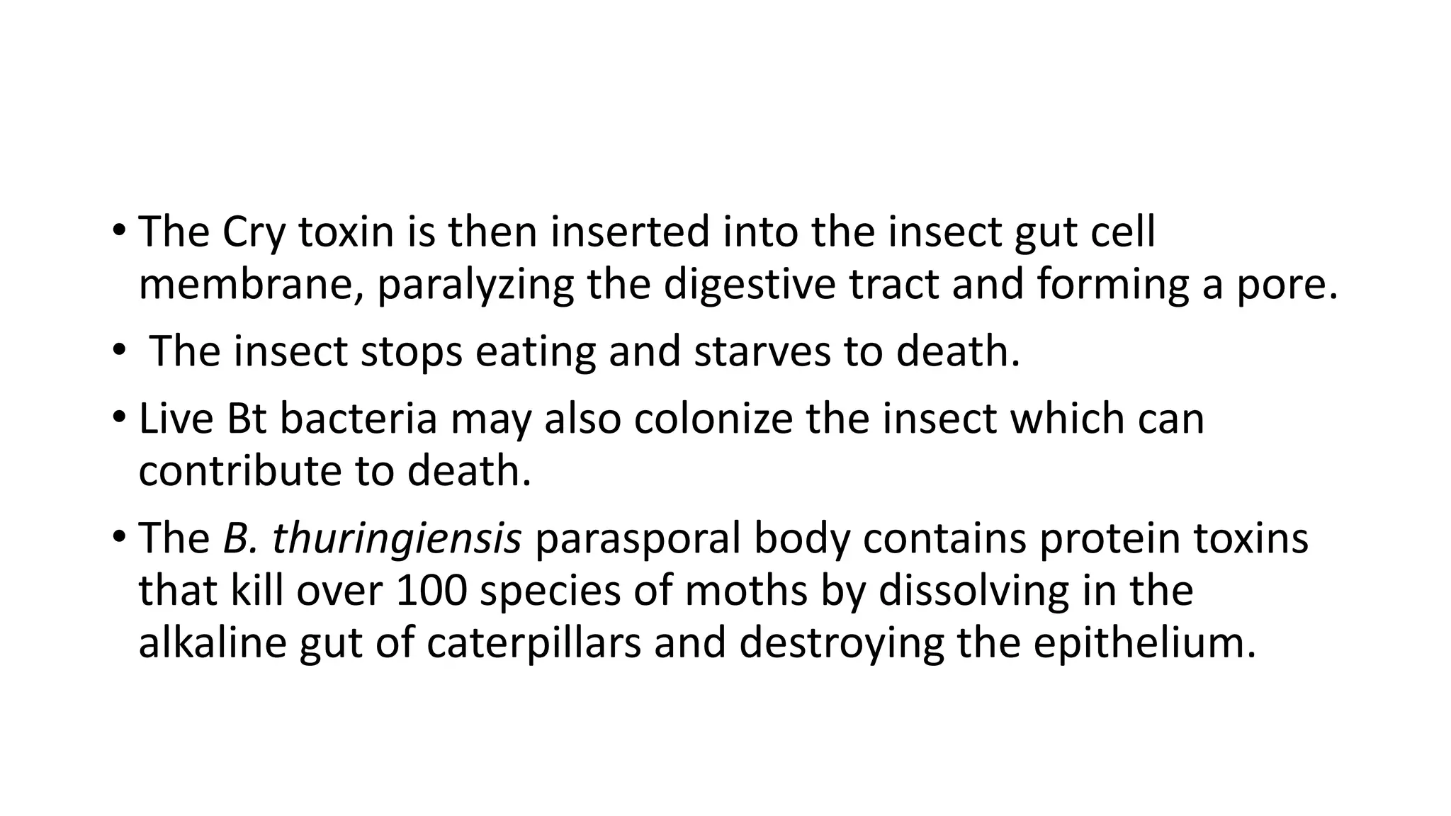 Microbial control of insect pests | PPTX