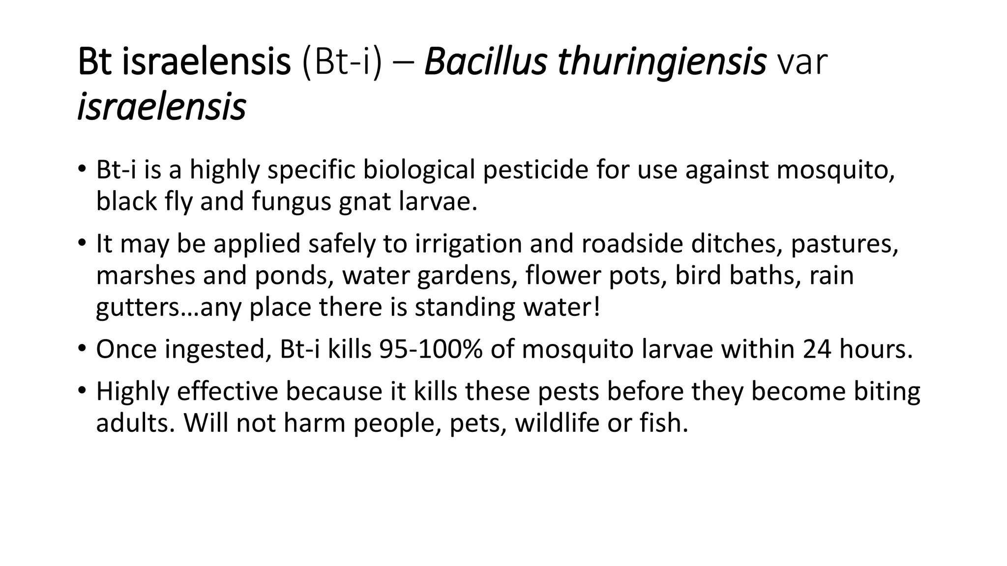 Microbial control of insect pests | PPTX