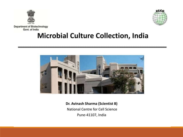 MIcrobial culture collection centres.pptx