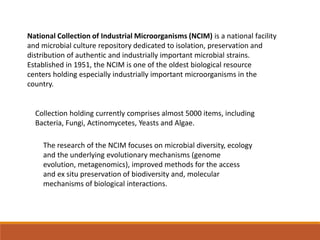 MIcrobial culture collection centres.pptx