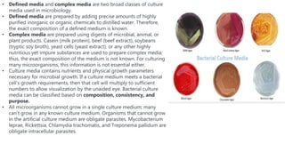 Microbial Culture Media types and examples.pptx