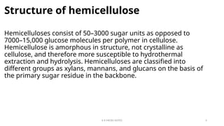 MICROBIAL DEGRDATION OF HEMICELLULOSE K R.pptx