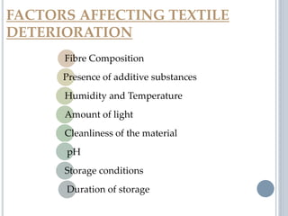 Microbial deterioration of textiles and paper | PPTX