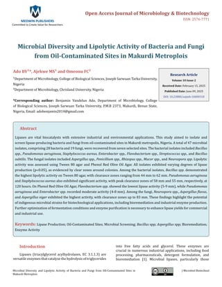 Microbial Diversity and Lipolytic Activity of Bacteria and Fungi.pdf