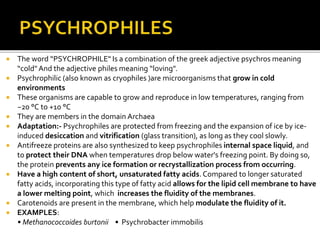 Microbial diversity in extreme enviornments | PPTX