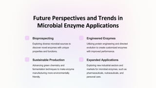 Microbial Enzymes in industrial biotech | PPT
