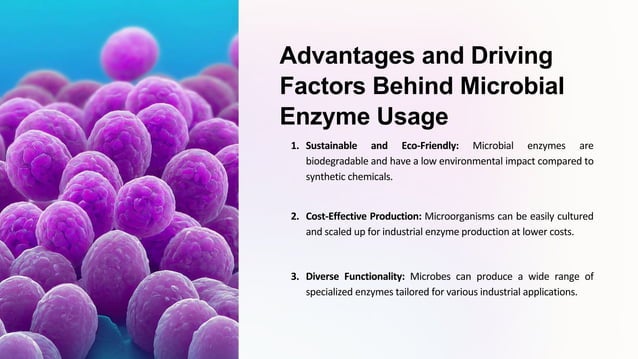 Microbial Enzymes in industrial biotech | PPT
