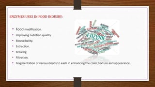 Microbial enzymes in food industries. | PPTX