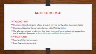Microbial enzymes in food industries [ppt] | PPTX