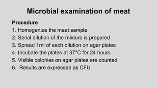 Microbial examination of milk^J meat and eggs group 1.pptx