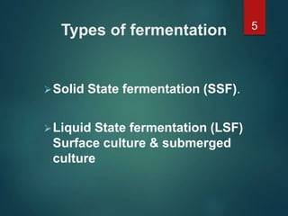 Microbial fermentation- Pharmaceutical Microbiology | PPT