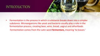 Microbial fermentation final | PPT
