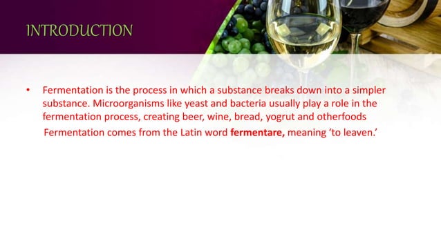 Microbial fermentation final | PPT