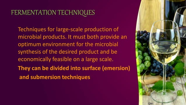 Microbial fermentation final | PPT