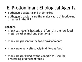 Microbial foodborne diseases | PPTX