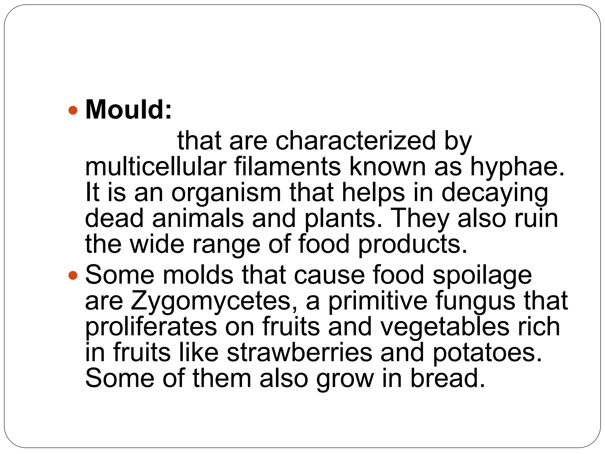 microbial food spoilage Growth and multiplication of micro organisms | PPTX