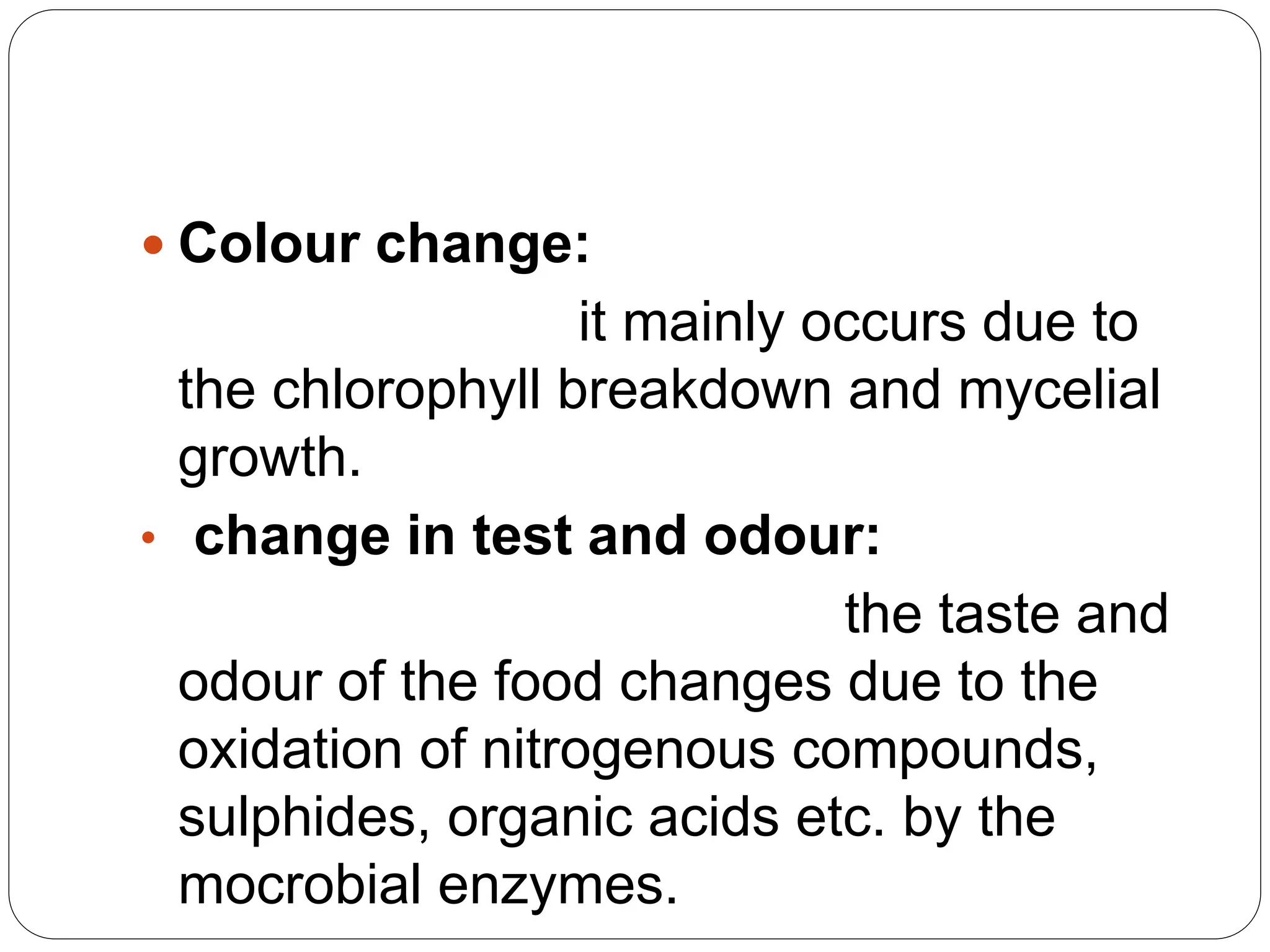 microbial food spoilage Growth and multiplication of micro organisms | PPTX