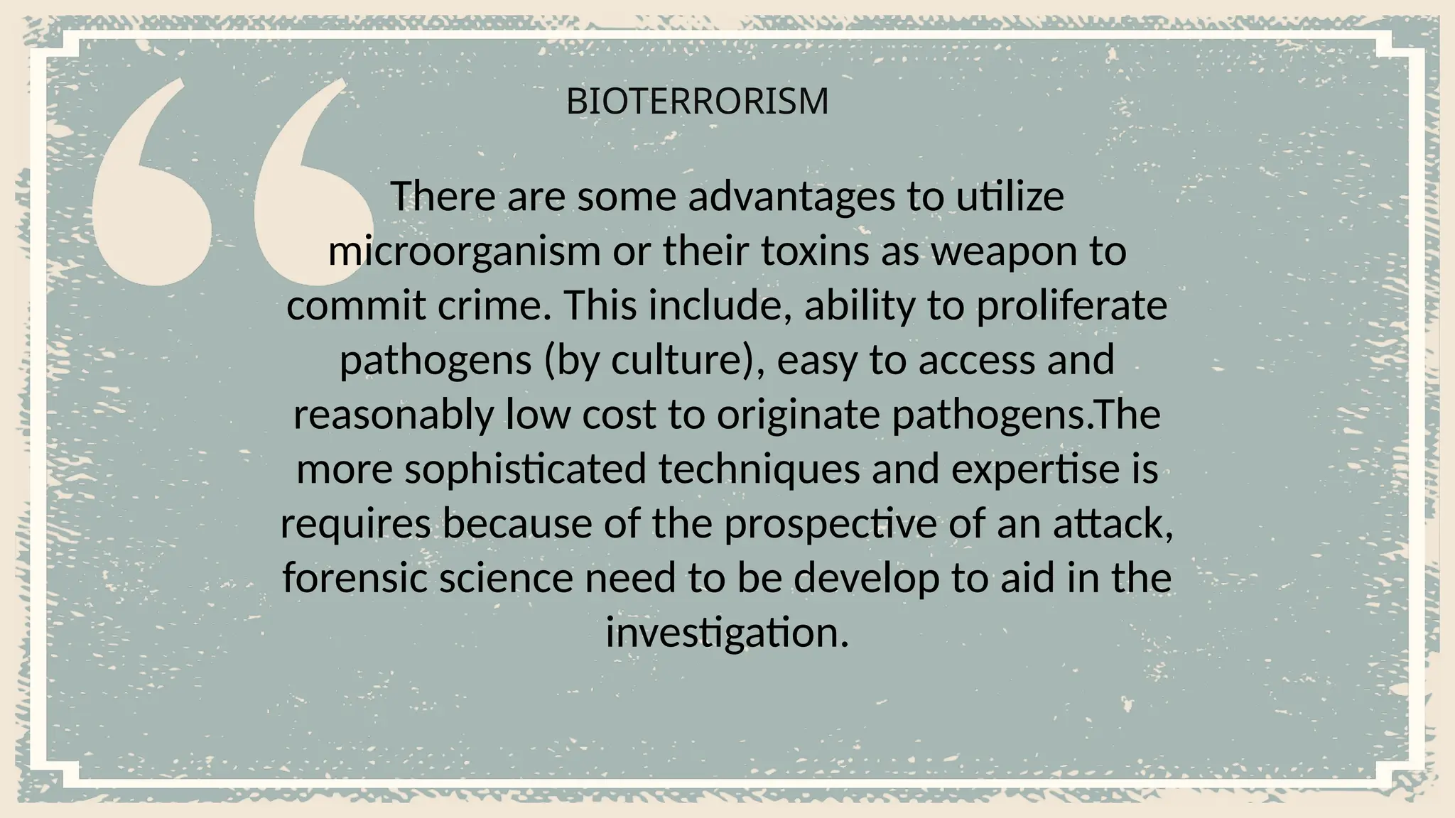 Microbial forensic by Debmalya Biswas.pptx