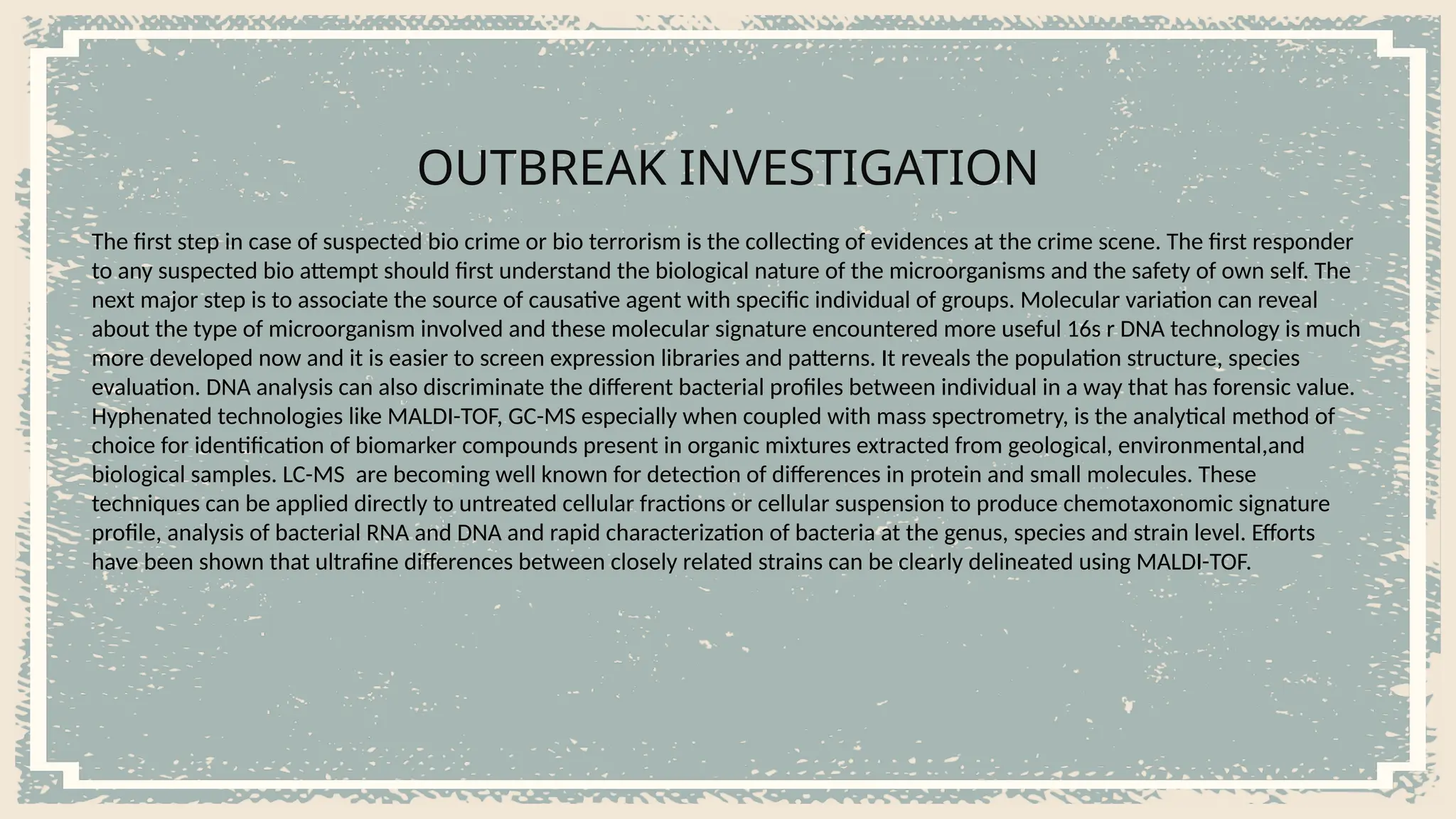 Microbial forensic by Debmalya Biswas.pptx