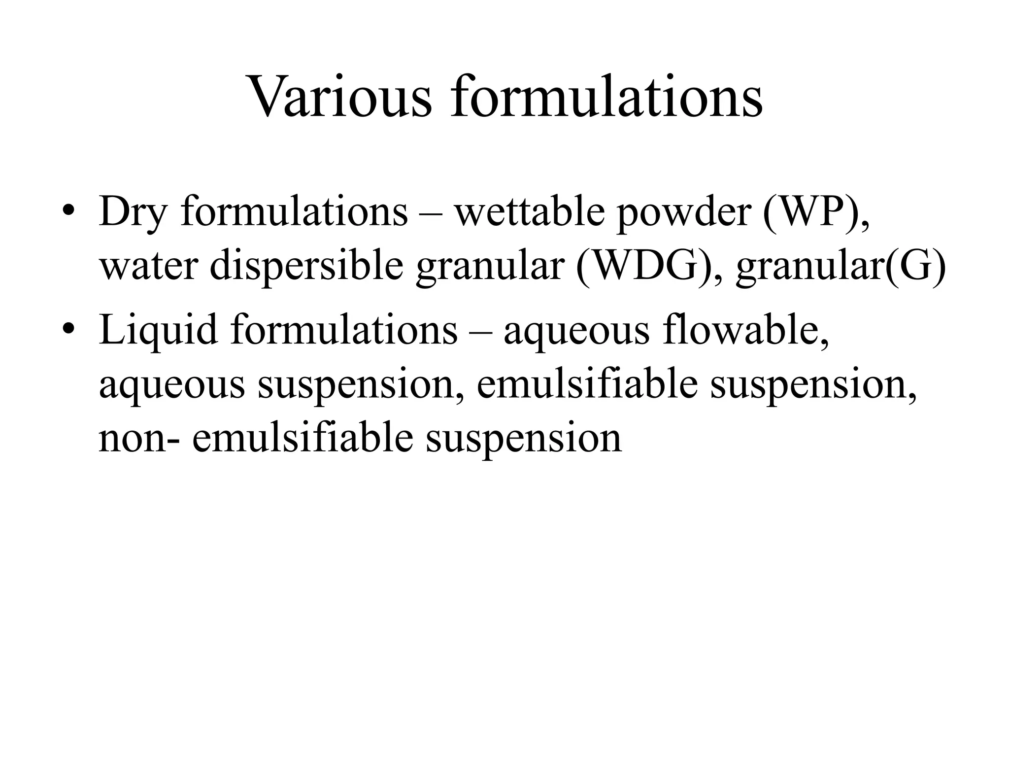Microbial formulations | PPTX