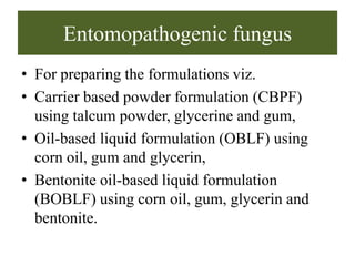 Microbial formulations | PPTX