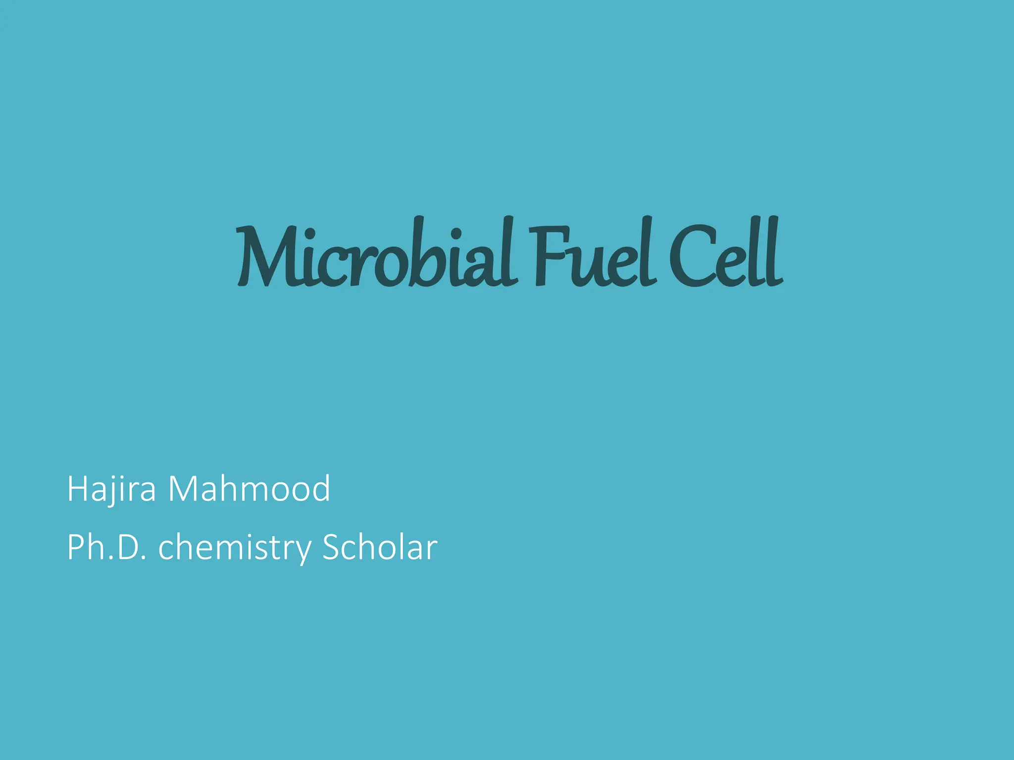 Microbial fuel cell.pptx