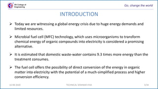 Microbial fuel cell (MFC) | PPT