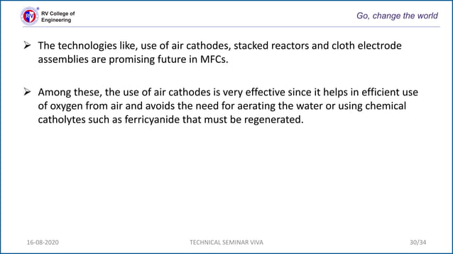 Microbial fuel cell (MFC) | PPT
