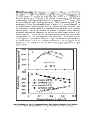 Microbial fuel cells report | DOCX