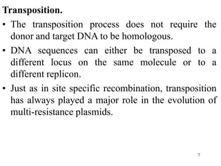 Microbial Genetics class.pptx class notes | PPTX