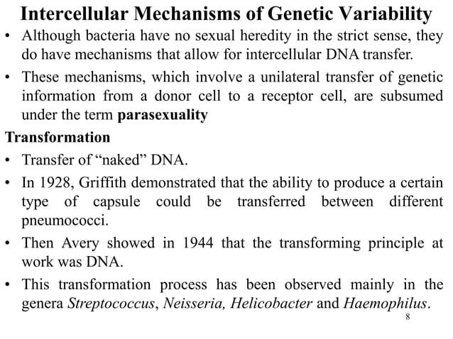Microbial Genetics Class Pptx Class Notes Ppt