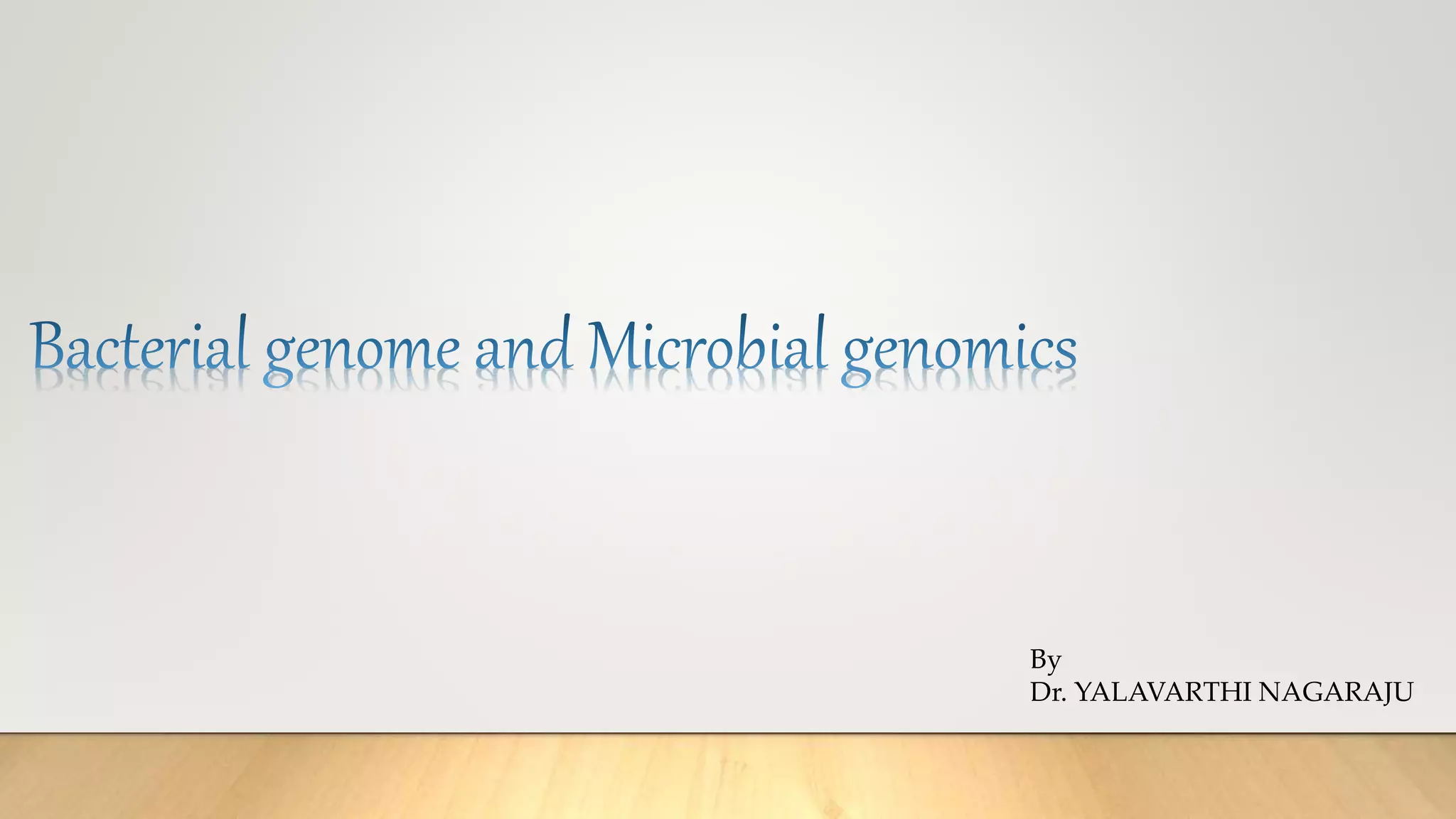 Microbial genomes.ppt