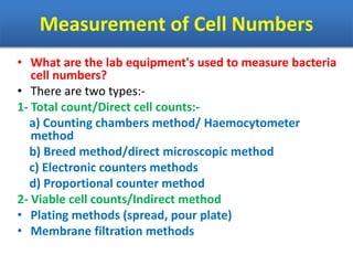 Microbial growth | PPTX