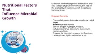 Microbial Growth.pptx microbiology uoh pak | PPTX