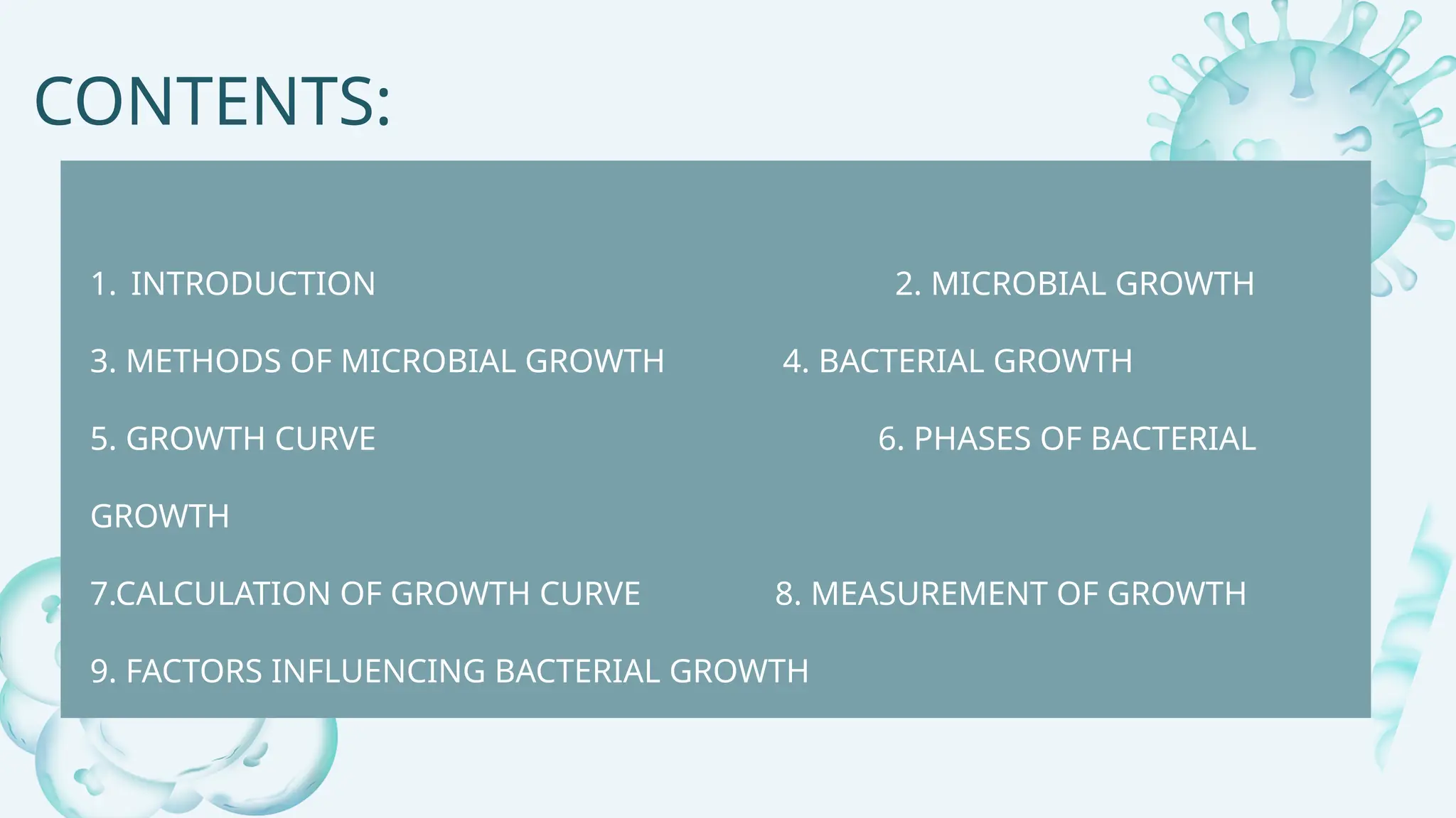 Microbial Growth and its phases and calculation of microbial growth | PPTX