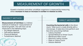 Microbial Growth and its phases and calculation of microbial growth | PPTX