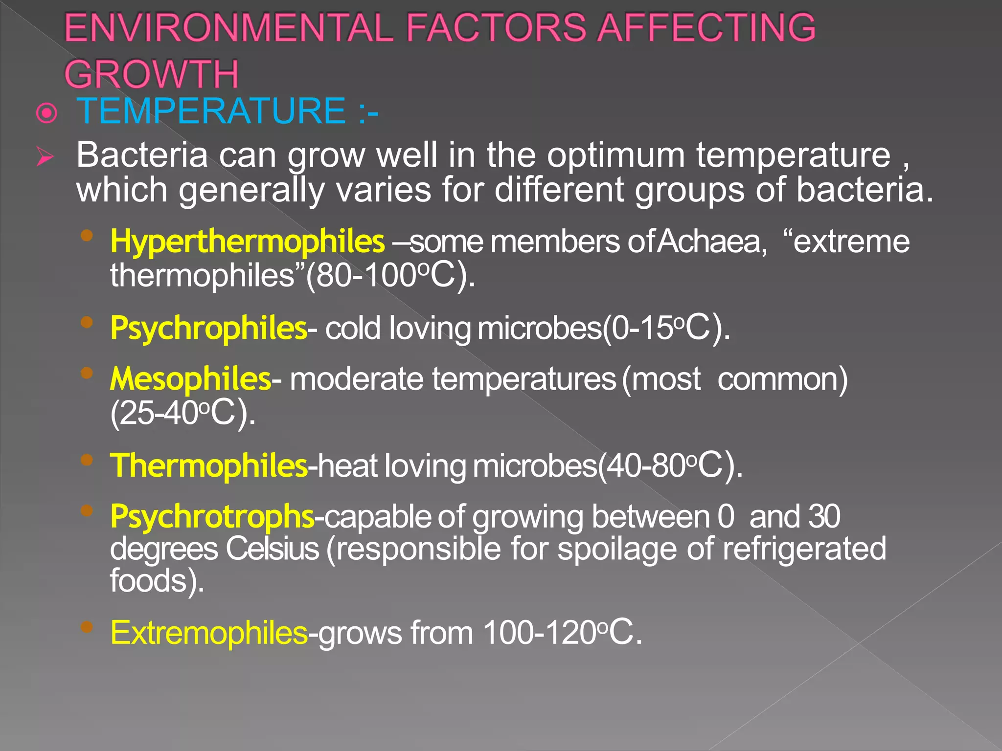 Microbial growth | PPTX