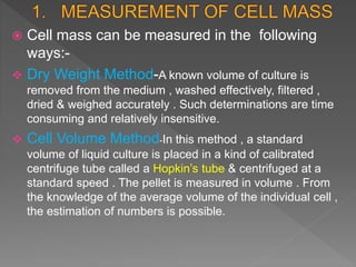 Microbial growth | PPTX
