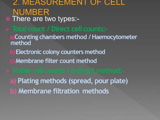 Microbial growth | PPTX
