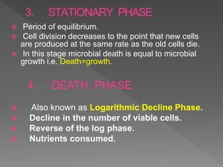 Microbial growth | PPTX