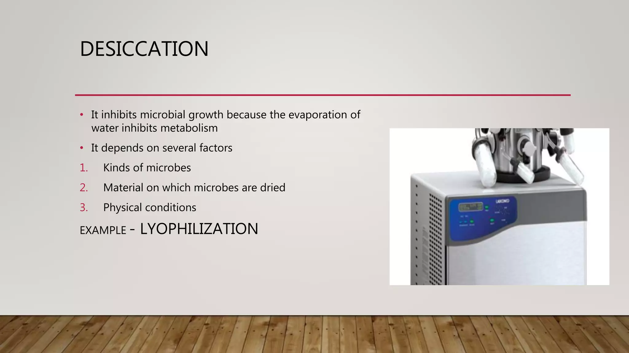 Microbial growth control (Physical methods) | PPTX