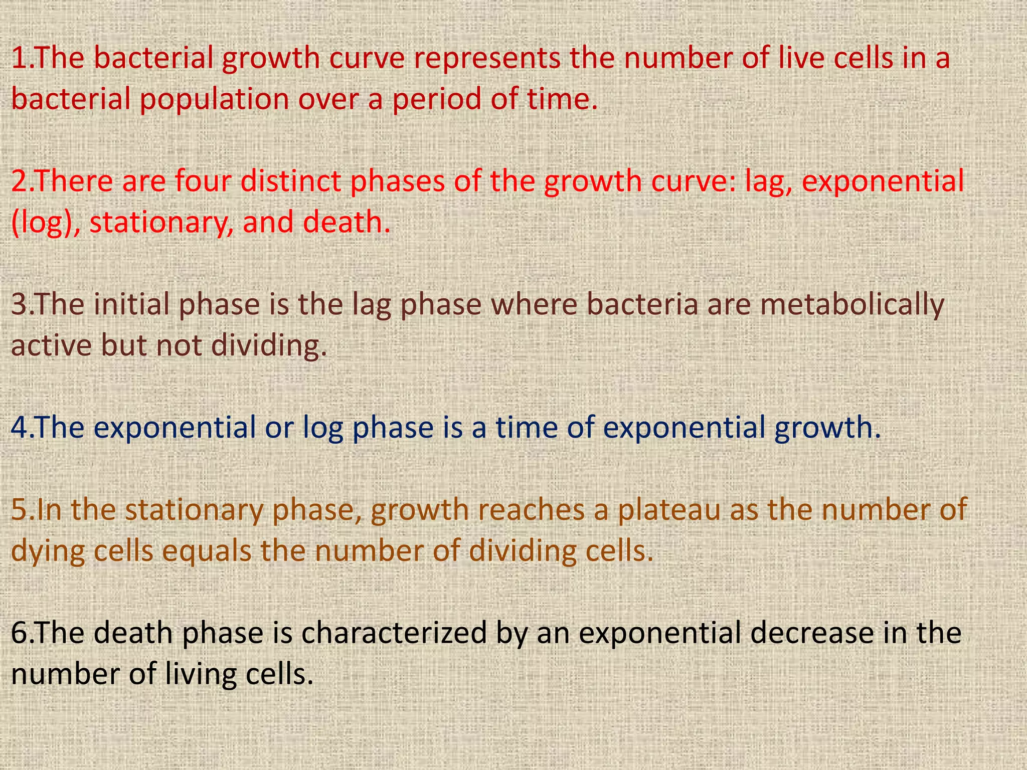 Microbial growth curve | PPTX