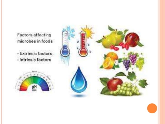 Microbial growth factors in food | PPTX | Chemistry | Science
