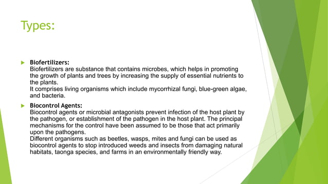 Microbial Inoculants.pptx | Agriculture | Industries