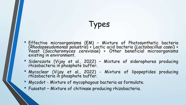 Microbial inoculants defined, types, importance, advantages.pptx ...