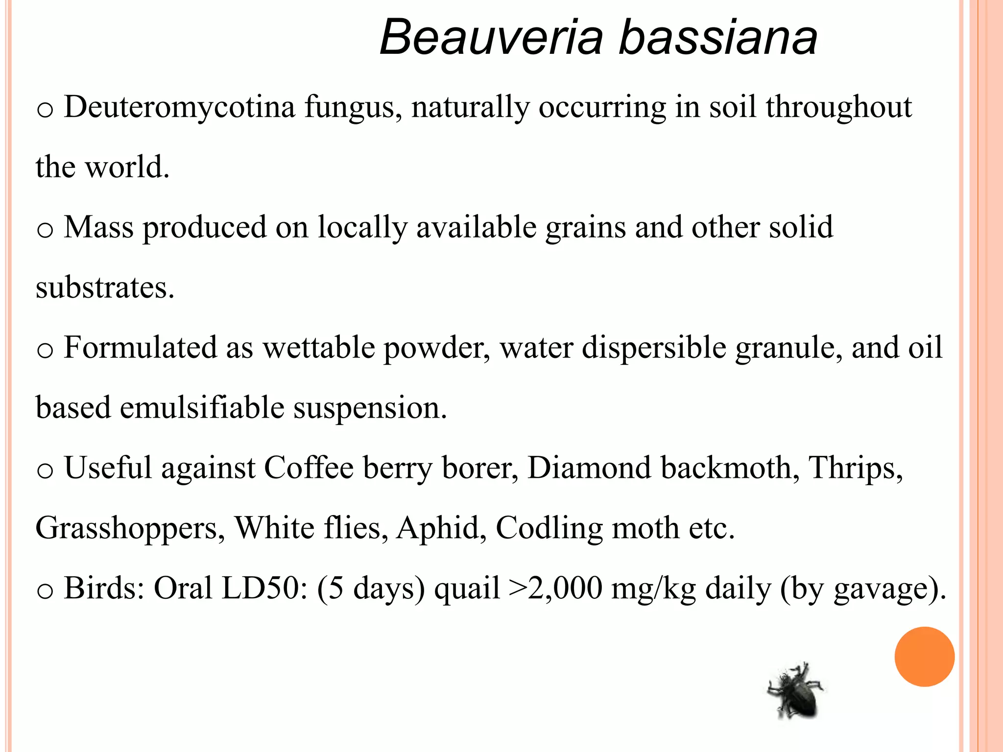 Microbial insecticides | PPTX