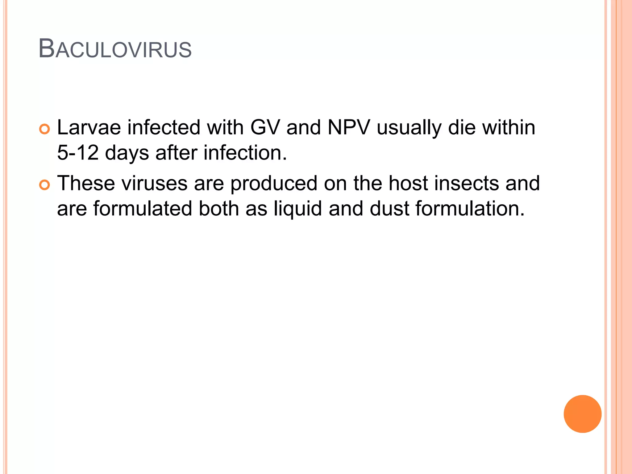 Microbial insecticides | PPTX