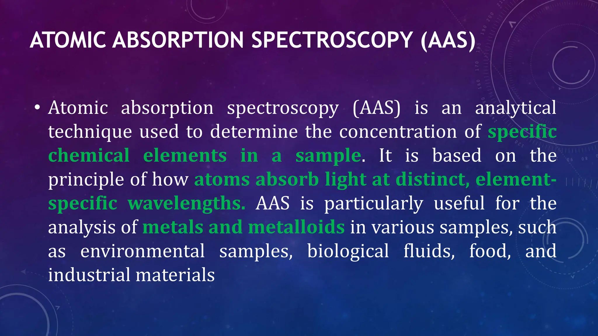 Microbial Instrumentation - Atomic Absorption Spectroscopy | PPT