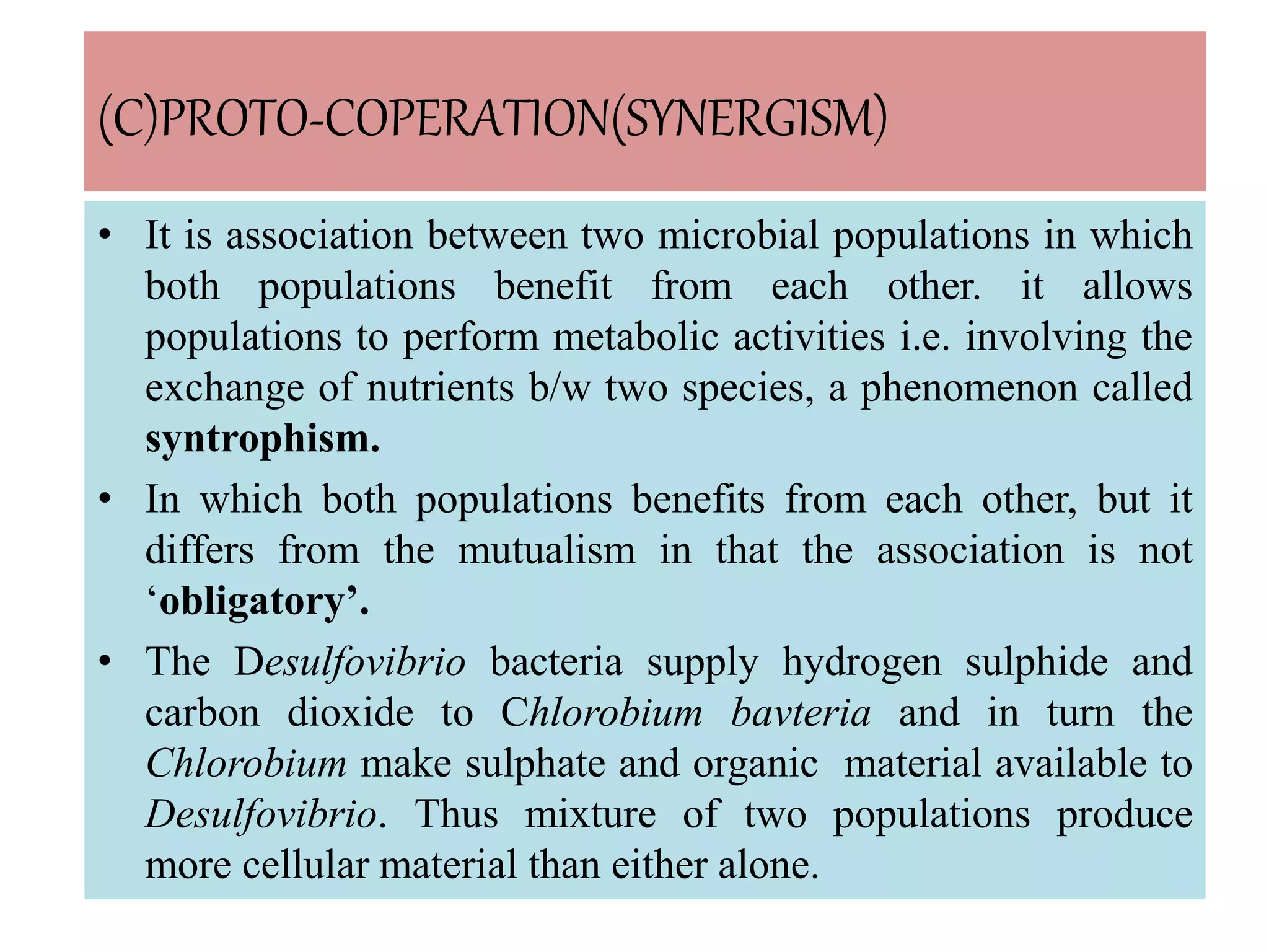 Microbial interaction | PPTX